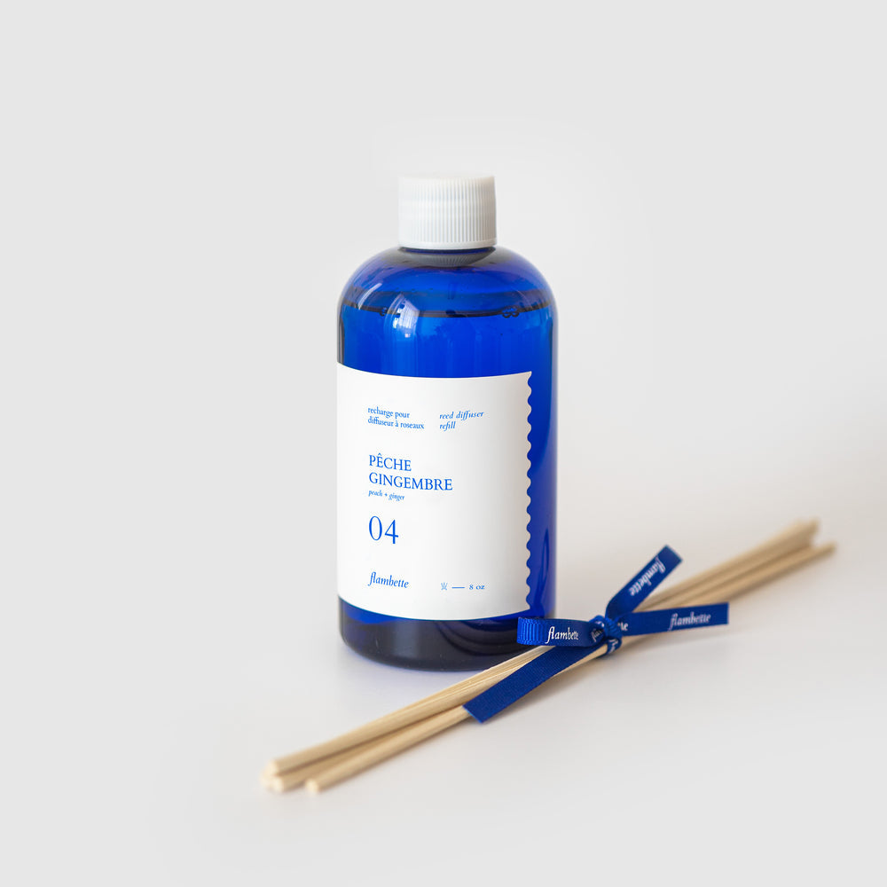 Diffuseur à roseaux - Pêche & Gingembre – La boutique par Fanny